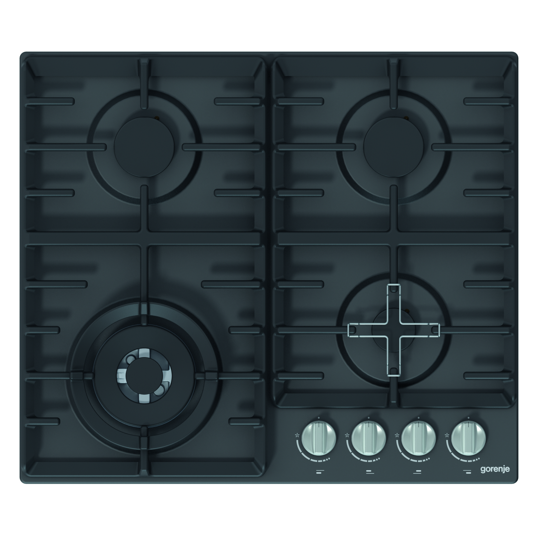 Beépíthető Gorenje gáz főzőlap-fekete G641MB - Orgshop